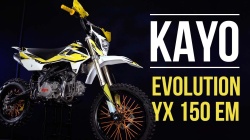 KAYO Evolution YX150 EM - Лимитированная версия Питбайка